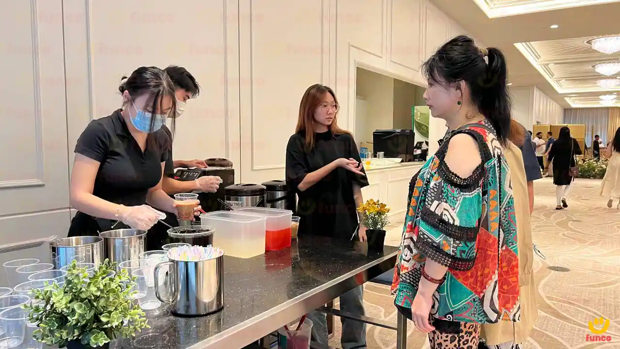 Bubble Tea Addition | FunCo Event in Singapore